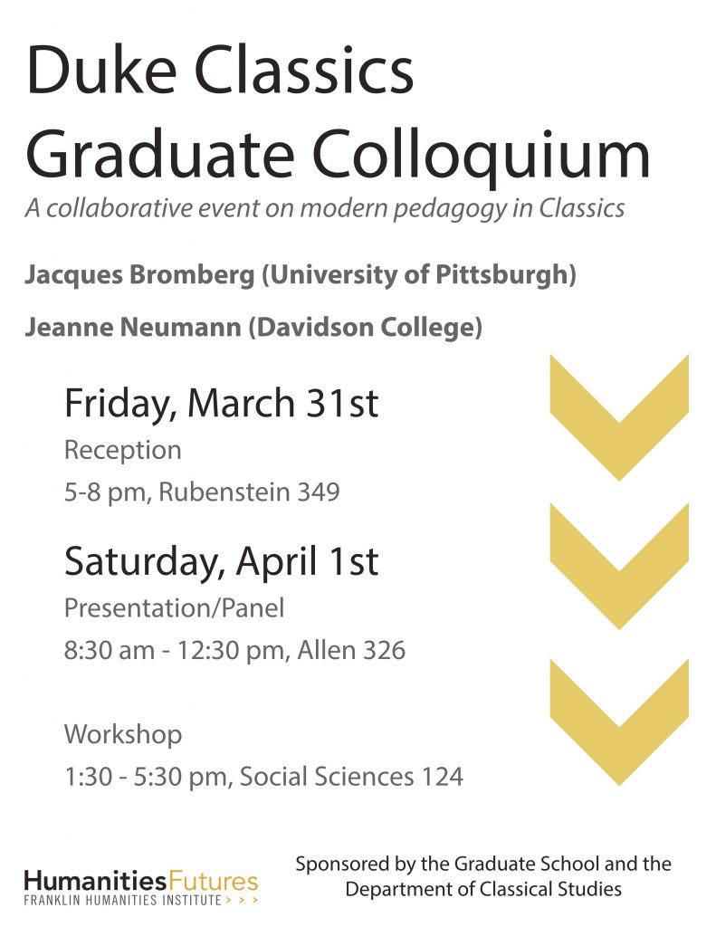 Department of Classical Studies - Franklin Humanities Institute